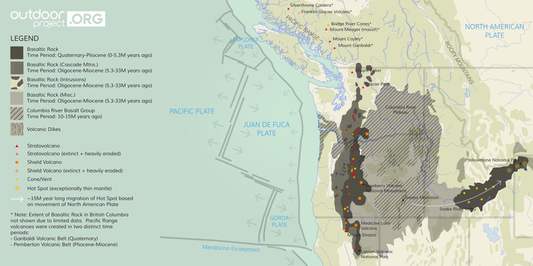 Volcanism, The Defining Feature of the Pacific Northwest - Outdoor Project